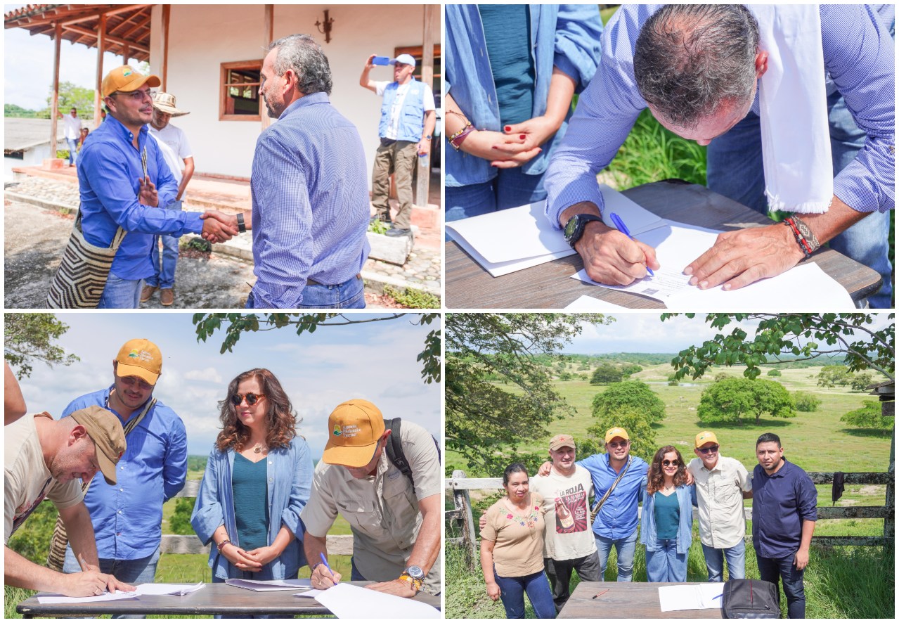 Agencia Nacional de Tierras entrega más de 1.200 hectáreas a firmantes ...