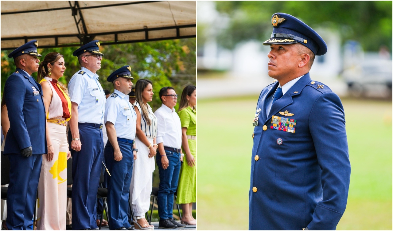 Coronel Daniel Ricardo Zaque asume mando del Comando Aéreo de Combate ...